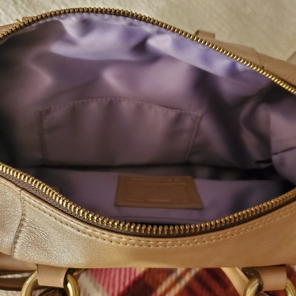 Coach | Bags | Coach Signature Gold Metallic Purse | Poshmark